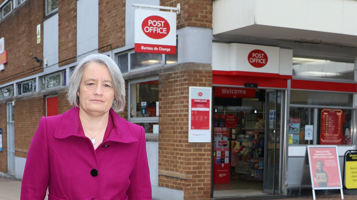 Claire Young MP demands answers over future of Yate Post Office - South ...